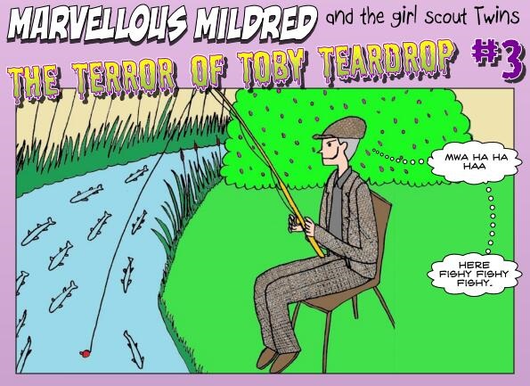 Marvellous Mildred and the Girl Scout Twins – Violet's Vegan Comics